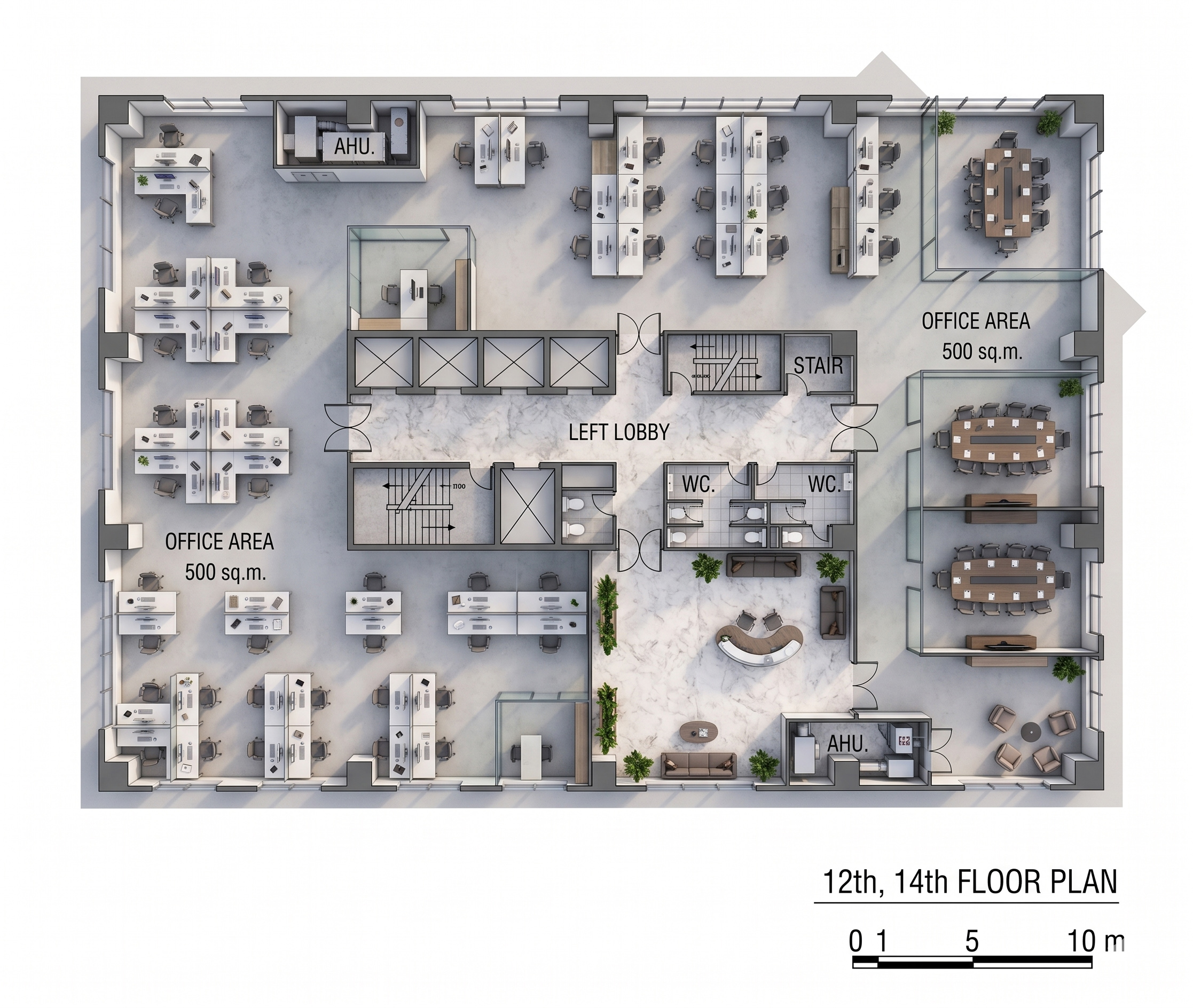 Bangkok Tower — Premium Grade-A Office Space for Rent | New Petchaburi Road